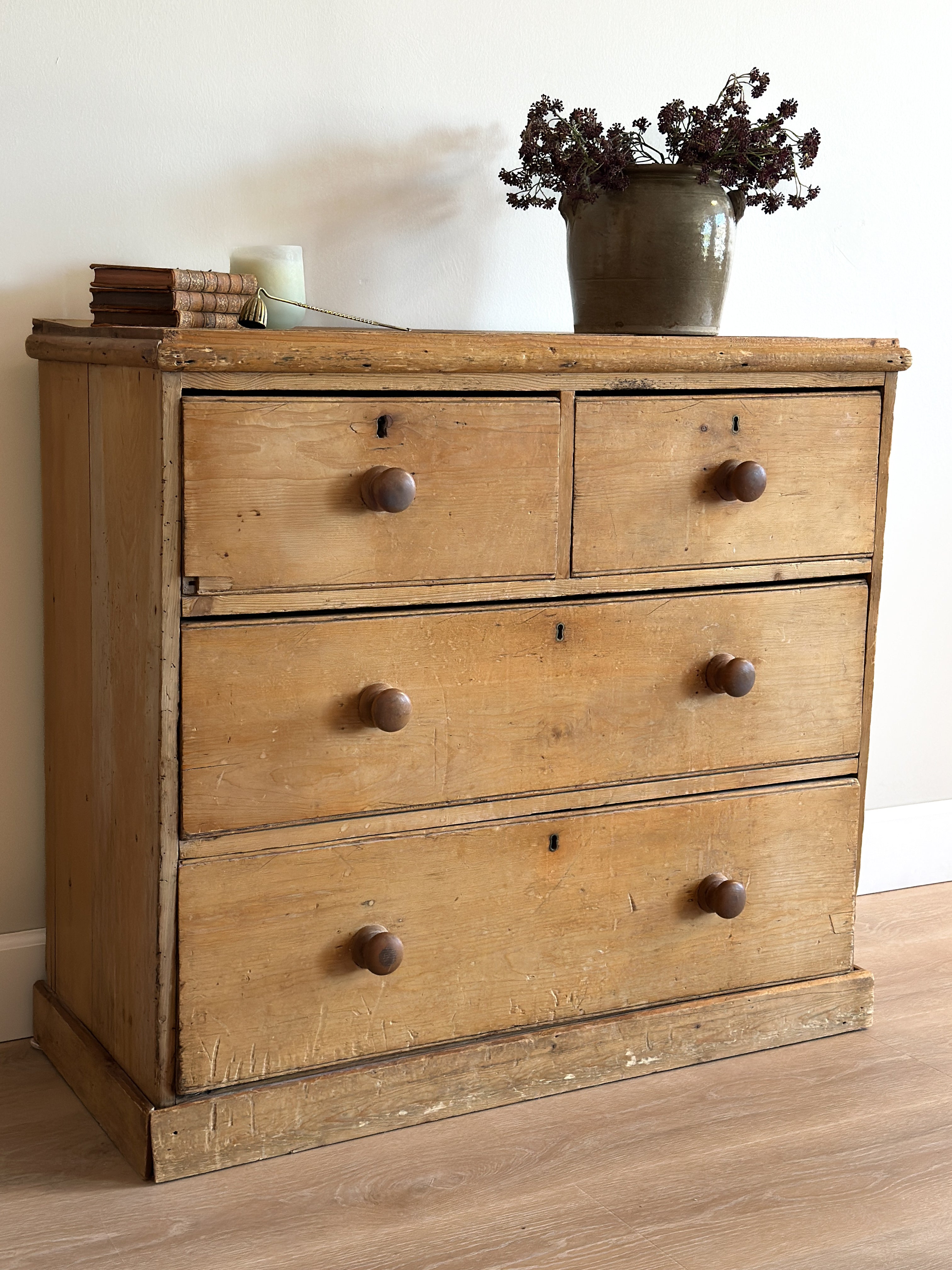 Antique English Pine Dresser